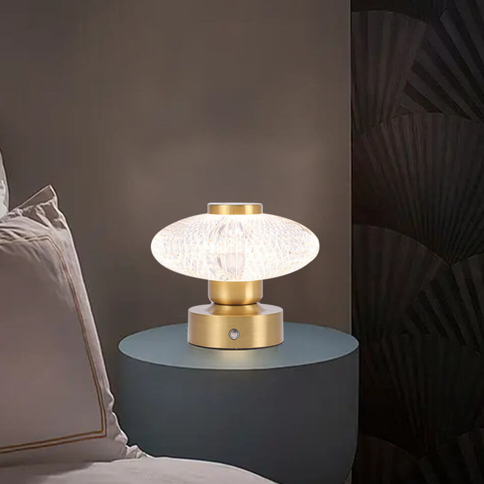 Nordic Creative Mushroom USB Charging Acrylic LED Table Lamp – Bulbboss